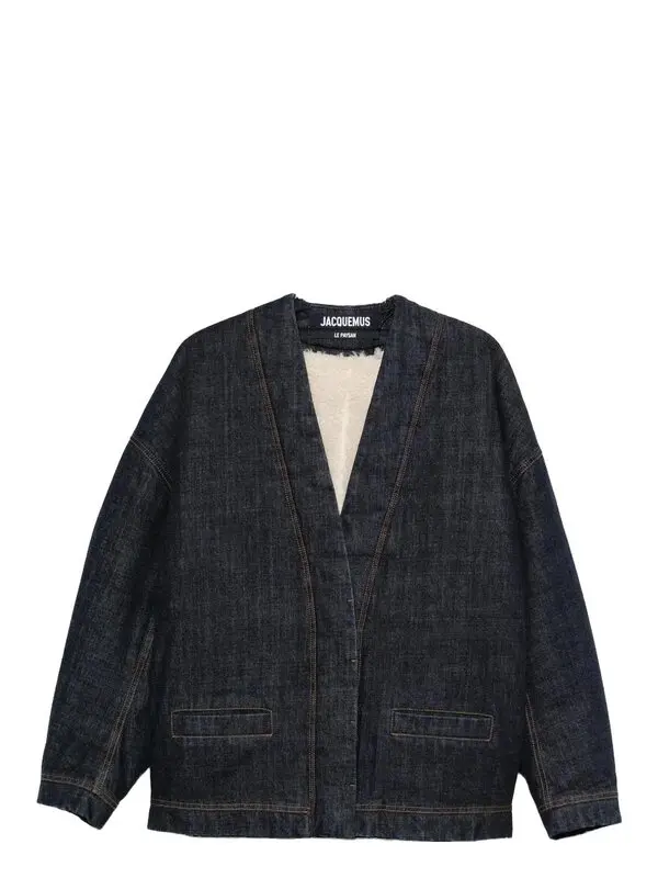 Jacquemus Cardigan De Nimes - Denim