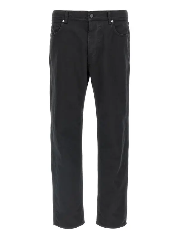 Stone Island Light Bull Denim Straight Leg Jeans - Black
