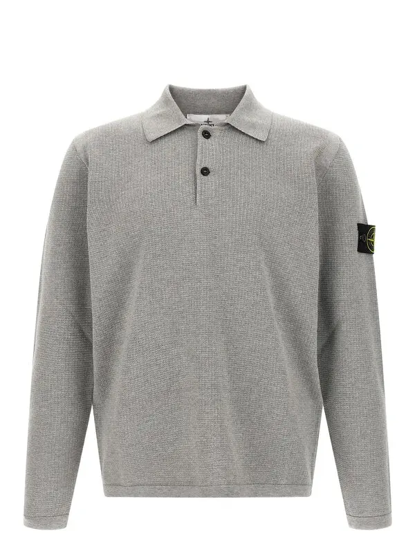 Stone Island 5100024' Polo Shirt - Gray