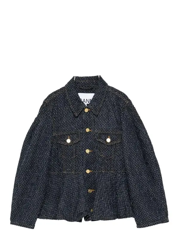 GANNI Denim Jacket - Blue