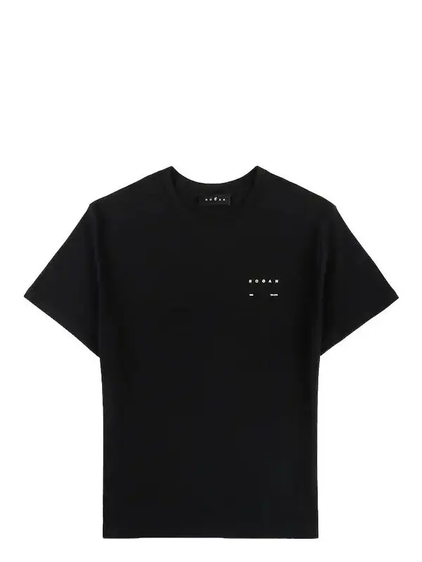Hogan Cotton T Shirt - Black
