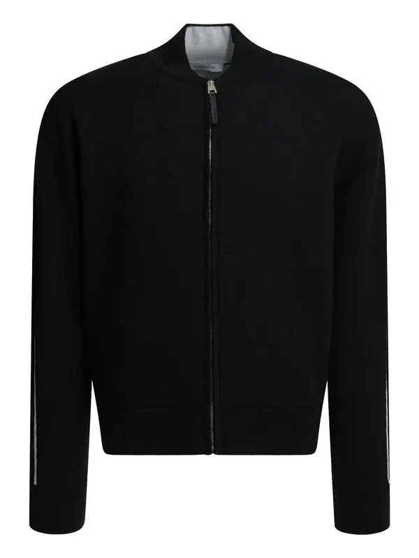 Givenchy Couture Seam Zip Sweater - White