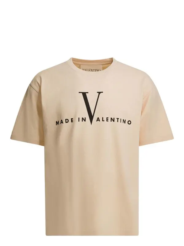 Valentino Garavani Made In T Shirt - Yellow