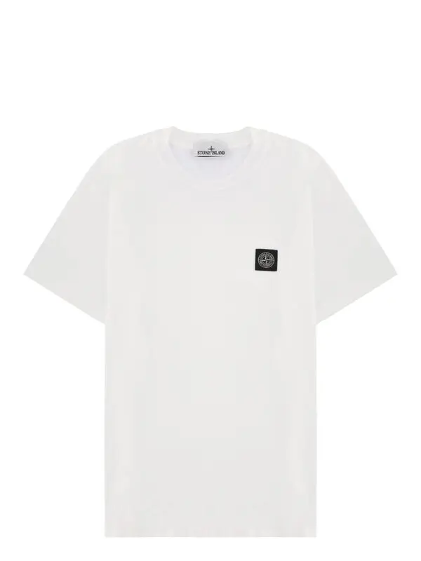 Stone Island Slim Fit T Shirt - White