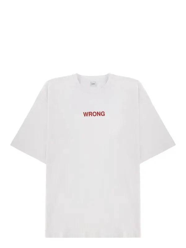Aspesi Wrong' T Shirt - White