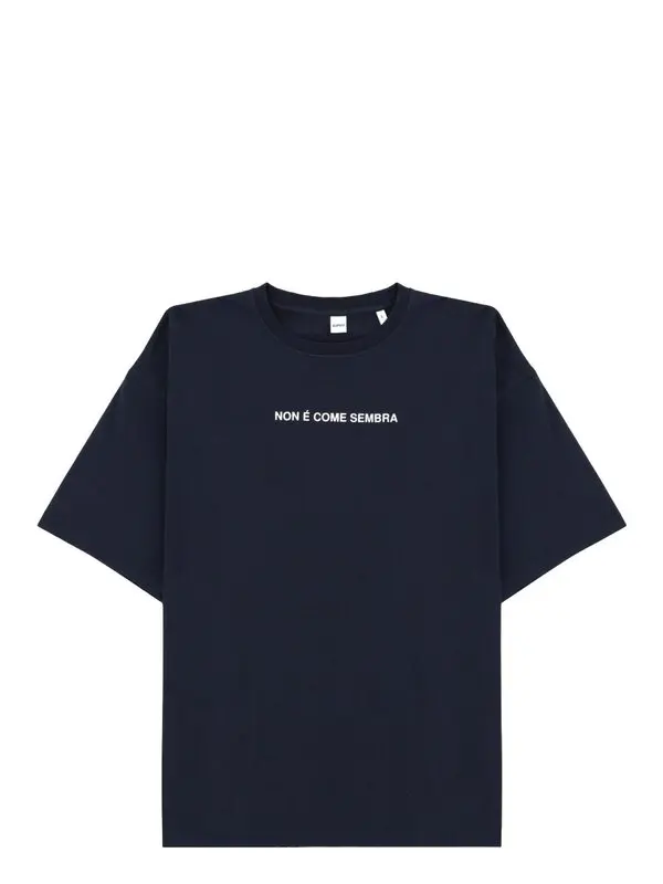 Aspesi It's Not What It Seems' T Shirt - Blue