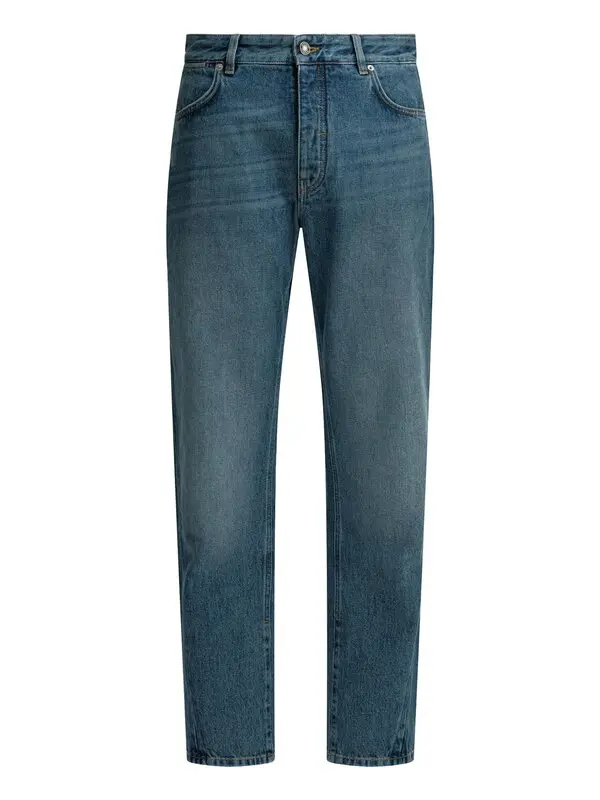 Givenchy Couture Seam Shadow Jeans - Blue