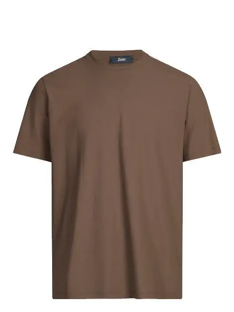 Herno Cotton T Shirt - Brown