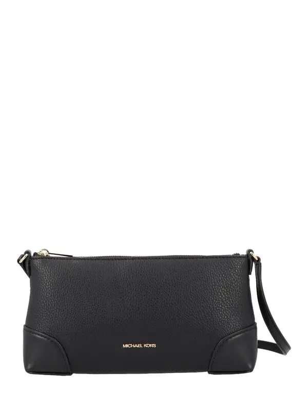Michael Kors Shoulder Bag With Logo - Black