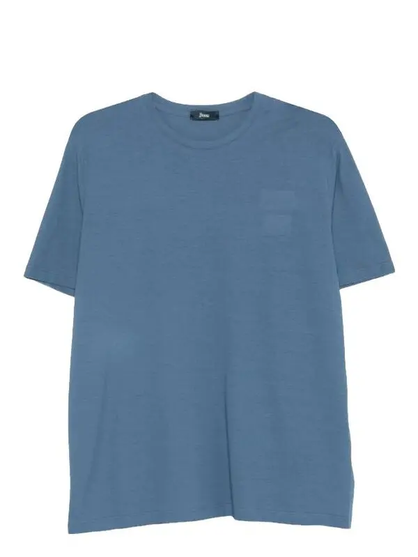 Herno Cotton T Shirt - Blue