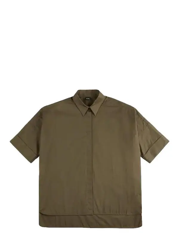 FAY Comfort Fit Shirt - Green