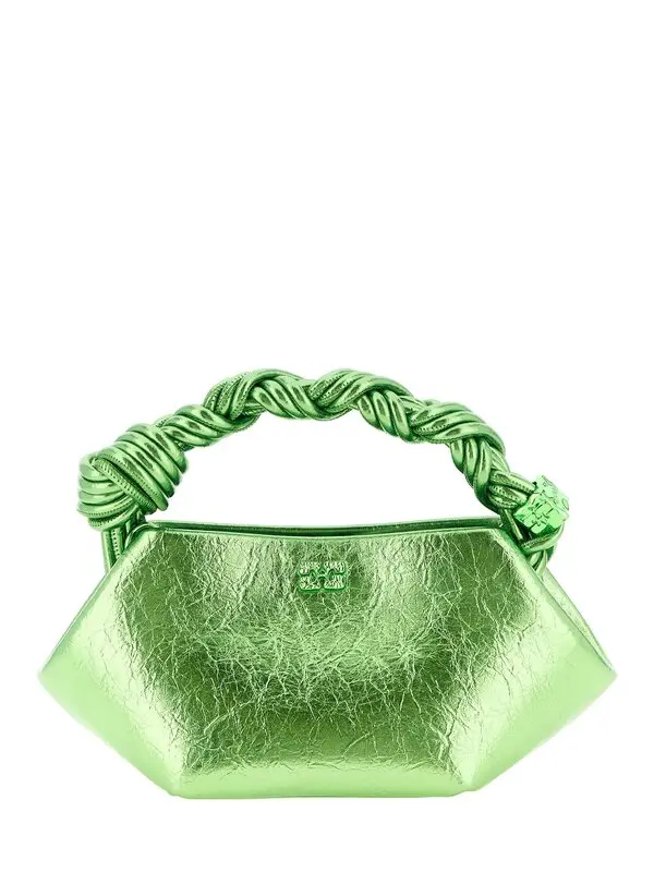 GANNI Bou Mini Handbag - Green