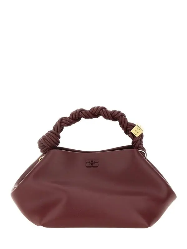 GANNI Small 'bou' Bag - Bordeaux
