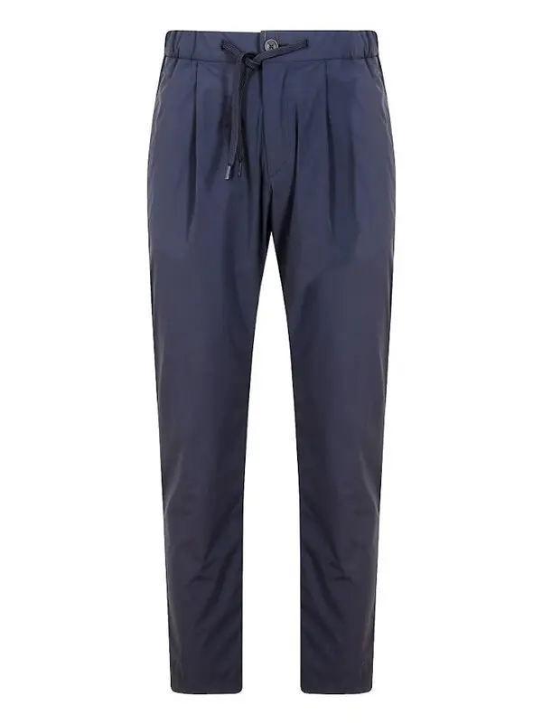 Herno Tech Fabric Trousers - Blue