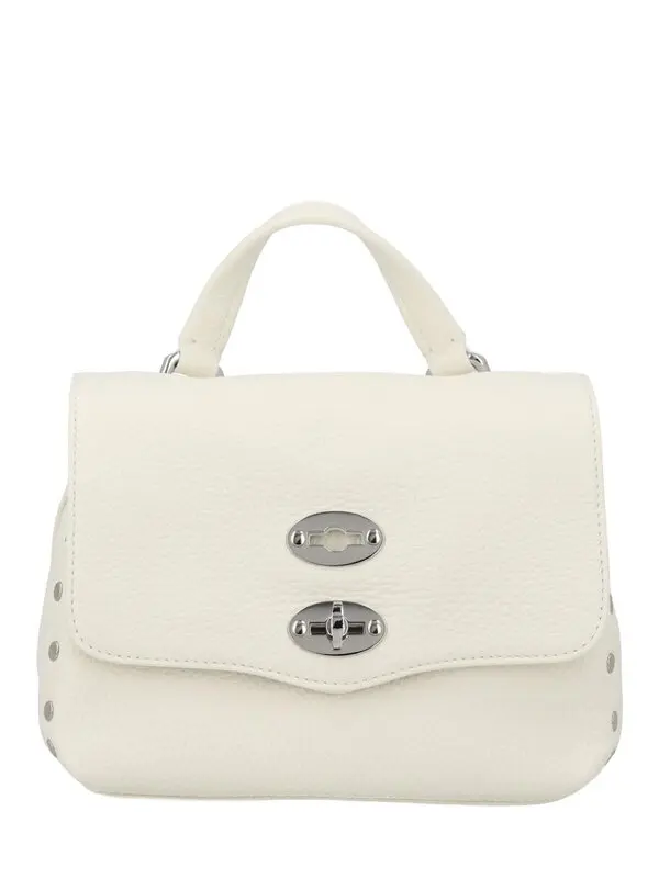 ZANELLATO Baby Postina Top Handle Bag - White