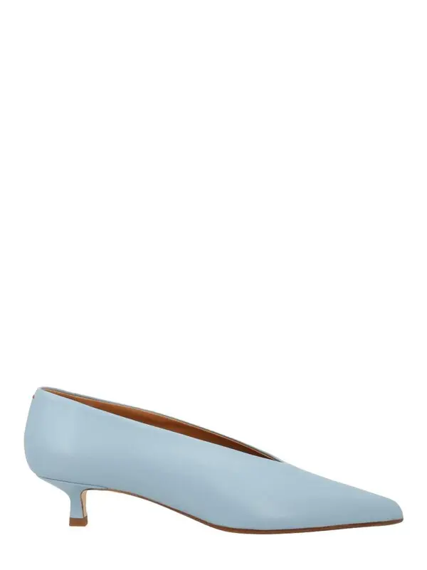 AeydĒ Kitten Heel Pumps - Baby Blue