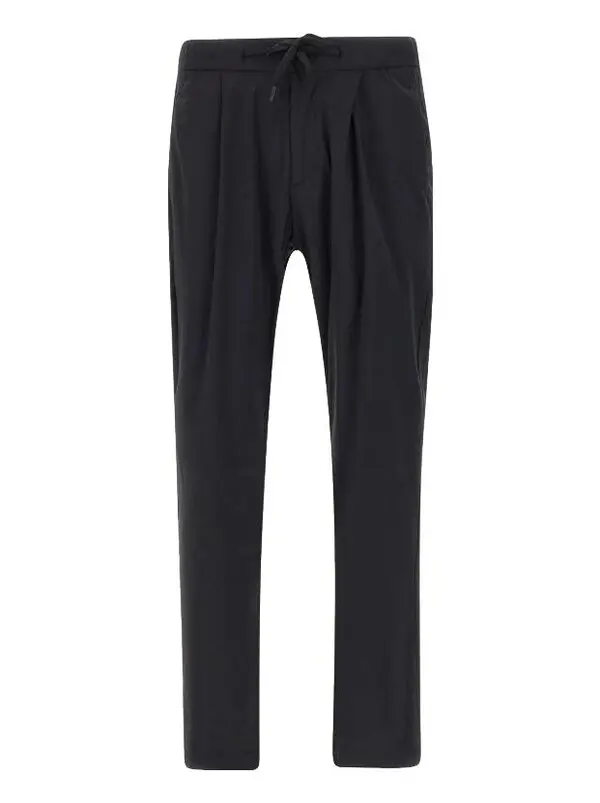 Herno Tech Fabric Trousers - Black