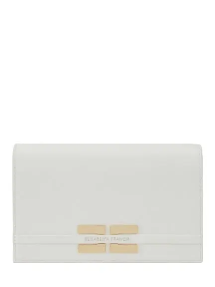 Elisabetta Franchi Synthetic Shoulder Bag - Burro