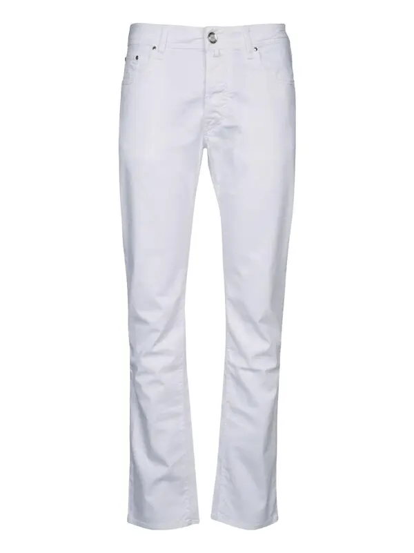 Jacob Cohen Slim Denim Jeans - White