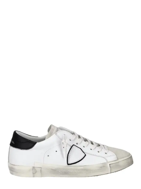 Philippe Model Lace Up Sneakers - White