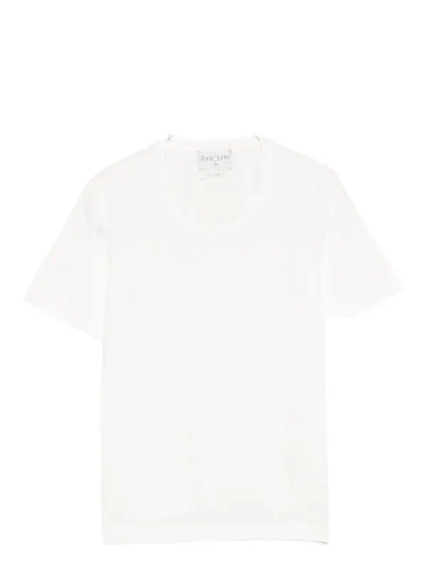 FORTE_FORTE Organic Cotton T-shirt - White