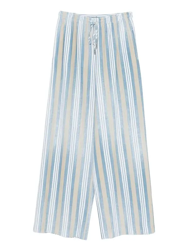 Ermanno Scervino Wide-leg Trousers - Clear Blue