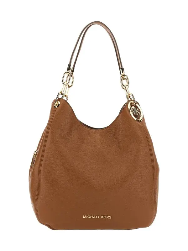 Michael Kors Large 'lillie' Shoulder Bag - Brown