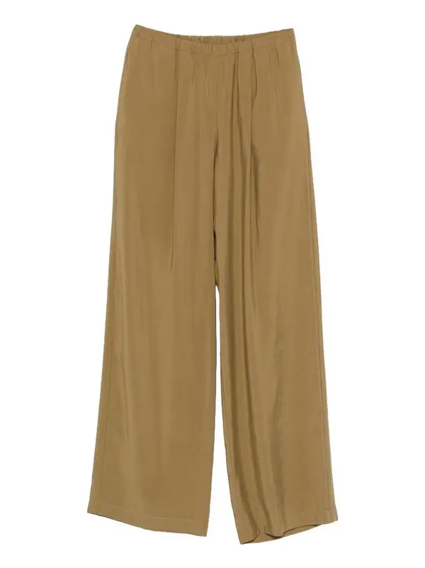 ALYSI Wide Leg Trousers - Green