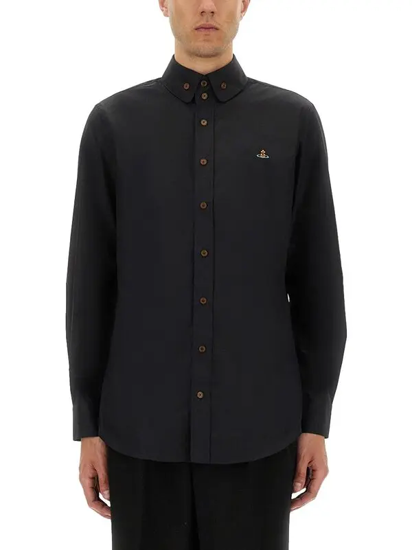 VIVIENNE WESTWOOD Shirt 'krall - Black