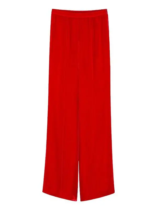 FORTE_FORTE Fla Trouser - Red