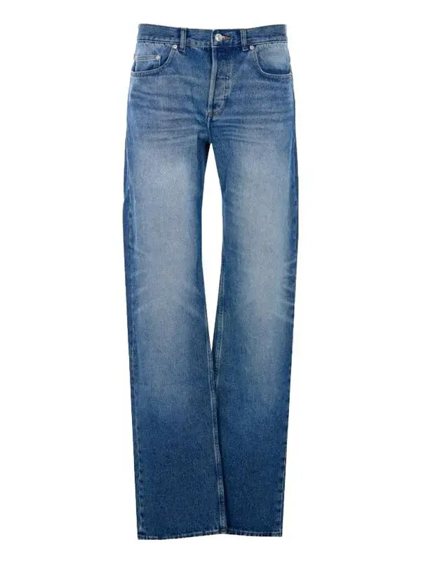 A.p.c. Straight Leg Jeans - Denim