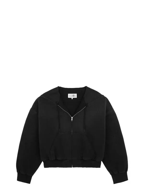 MAISON MARGIELA Cotton Hoodie - Black