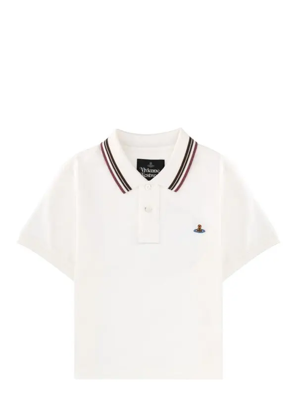 VIVIENNE WESTWOOD Polo Shirt With Logo - White