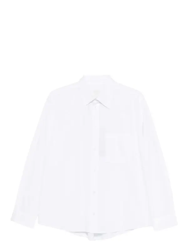 HERSKIND Lorenzo Cotton Shirt - White