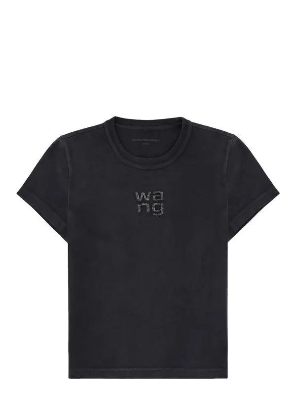 Alexander Wang T-shirt With Logo - Black