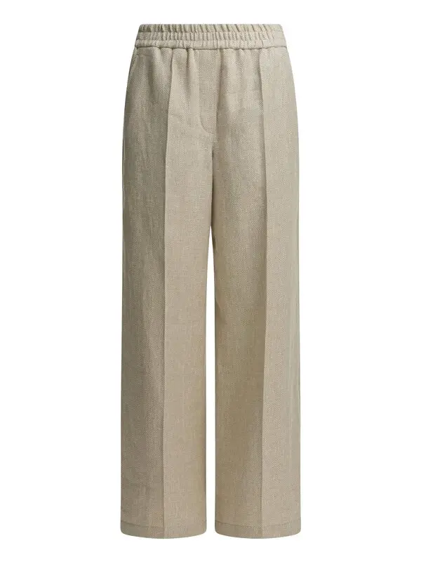 Brunello Cucinelli Loose Track Pants - Beige