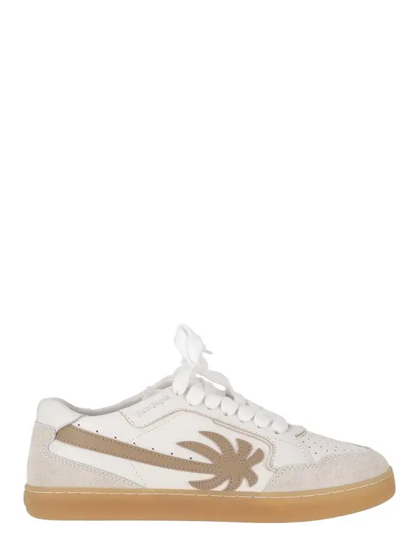 Palm Angels Trainers - White - Beige