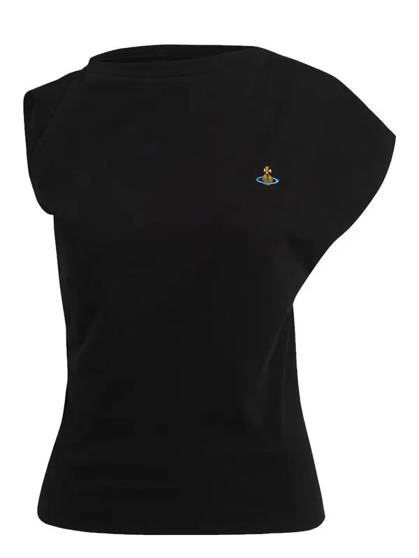 VIVIENNE WESTWOOD Slim Fit Top - Black