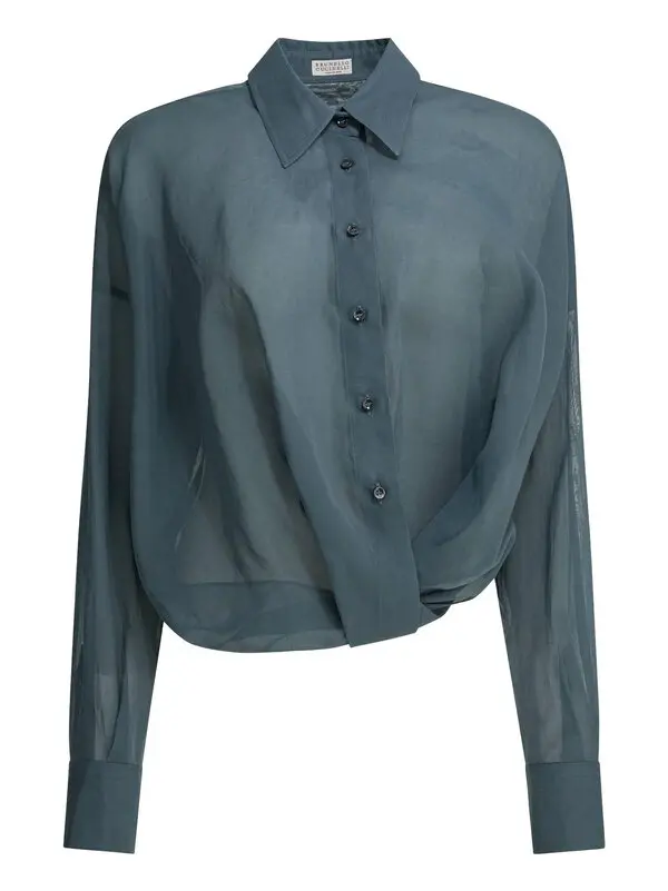 Brunello Cucinelli Shirt - Blue