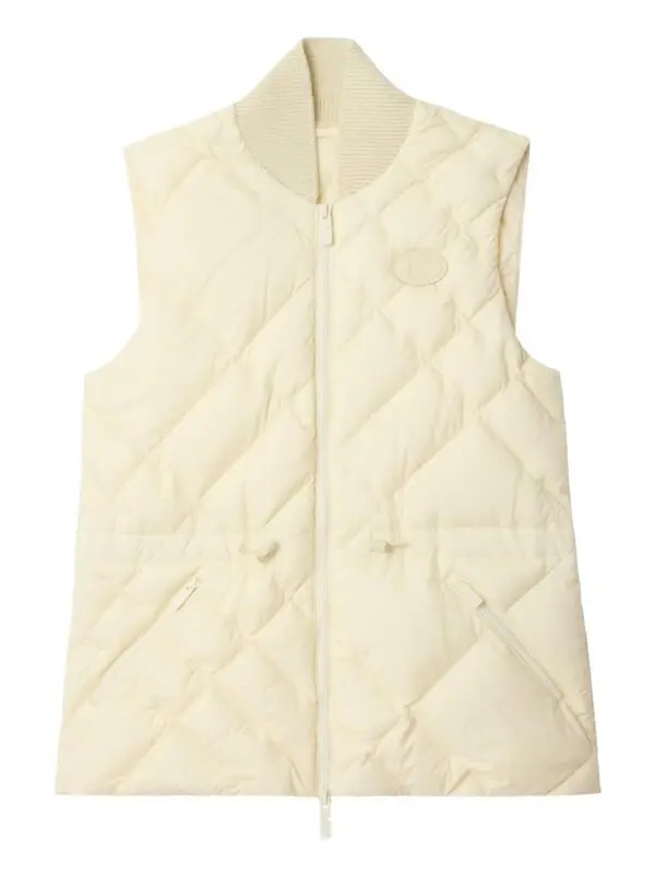 Burberry Down Vest - White