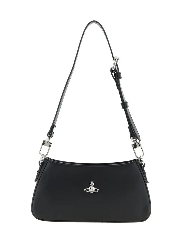 VIVIENNE WESTWOOD Tasha Shoulder Bag - Black