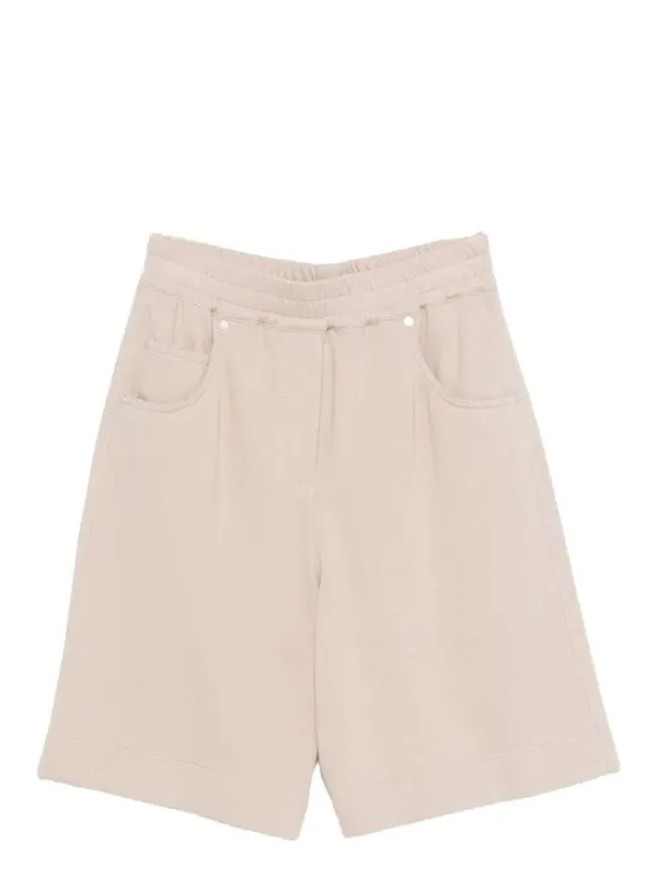 Brunello Cucinelli Cotton Bermuda Shorts - Brown