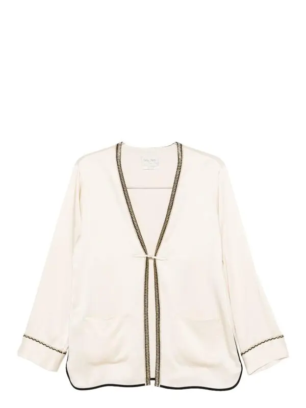 FORTE_FORTE Kimono Jacket - White