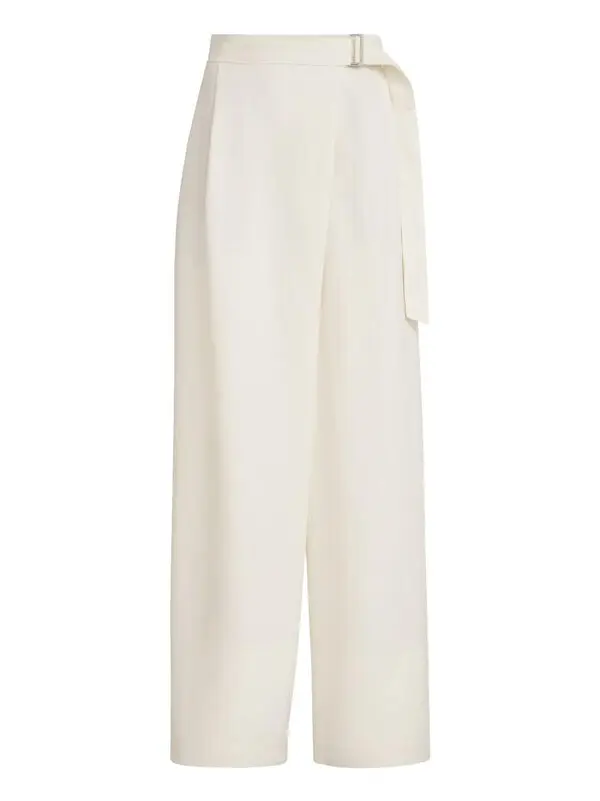 Brunello Cucinelli Linen-blend Trousers - Cream