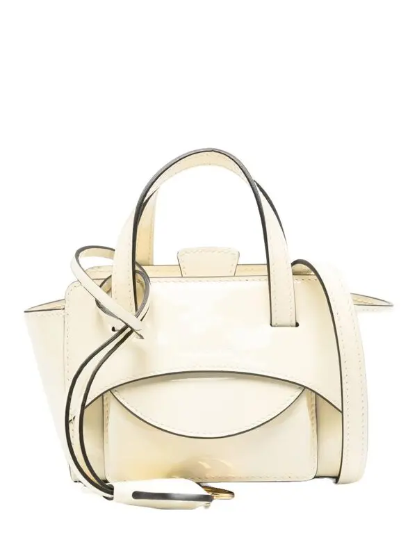 HIDESINS Flap Xs Leather Tote Bag - Yellow