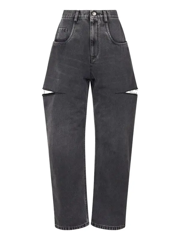 MAISON MARGIELA Denim Cotton Jeans - Grey