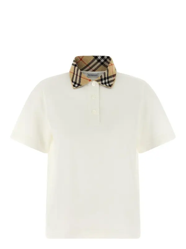 Burberry Imogen Polo Shirt - White