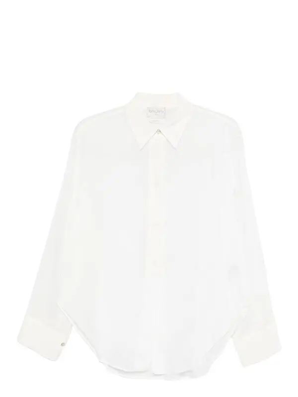 FORTE_FORTE Cotton Shirt - White