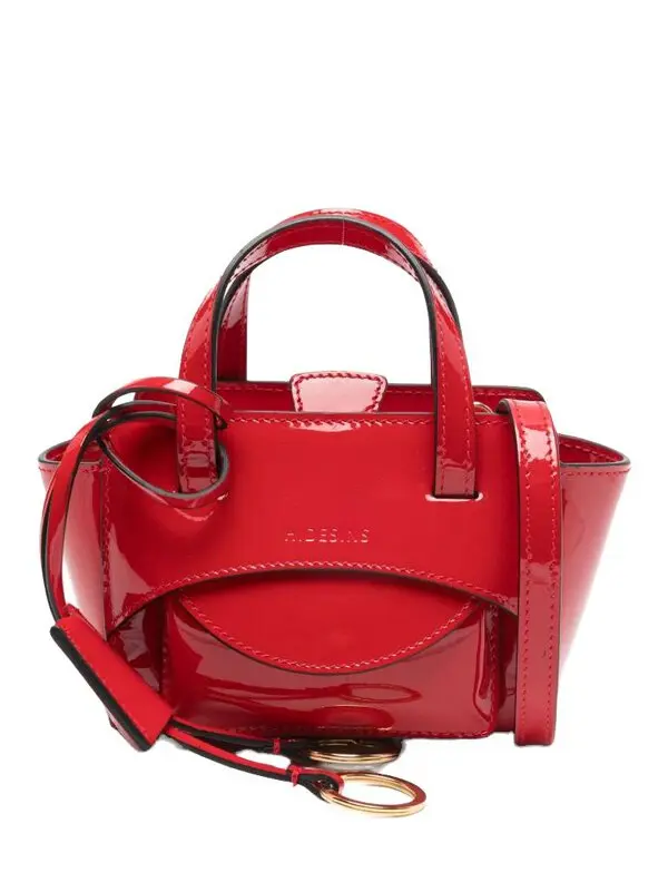 HIDESINS Flap Xs Leather Tote Bag - Red