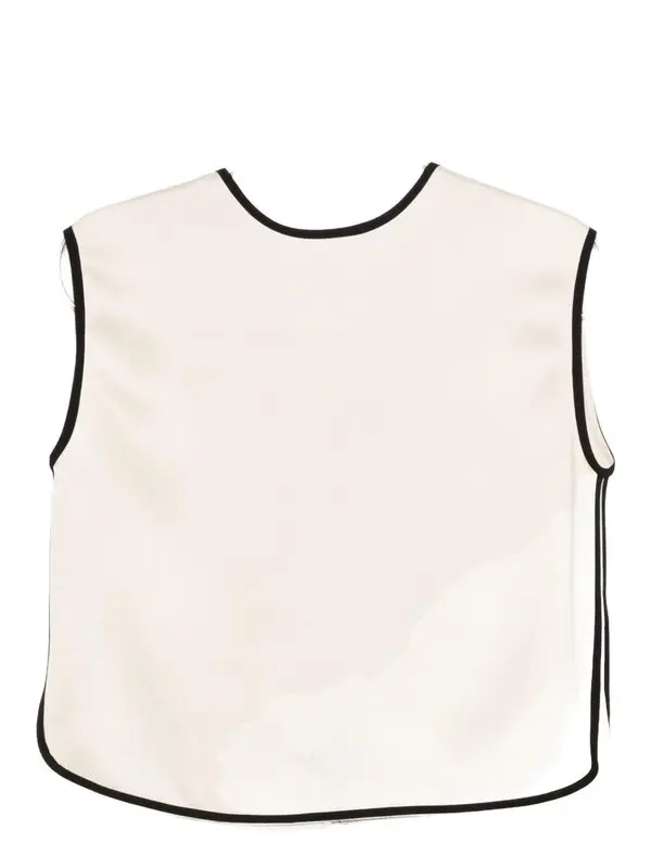 FORTE_FORTE Sleeveless Top - White